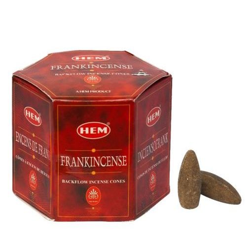 Hem Frankincense Backflow Incense Cones | Pack Of 40 - The Hippie House