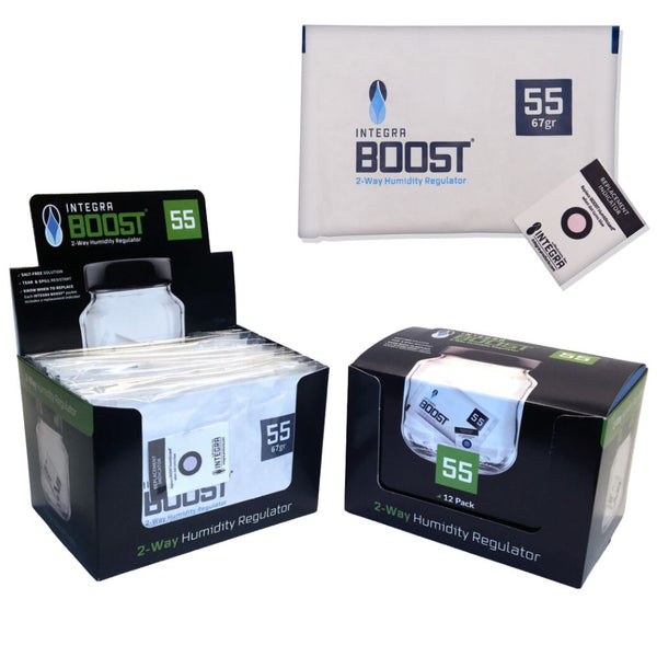 Integra BOOST 67g 55% RH Humidity Control Packs | Box Of 12 - The ...