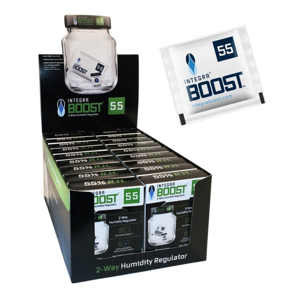 Integra BOOST 8g 55% RH Humidity Control Packs | 18 Retail Cartons of 5 ...