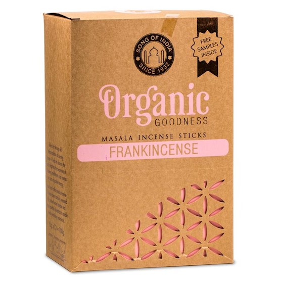 Organic Goodness Frankincense Incense Sticks | Shop Now - The Hippie House
