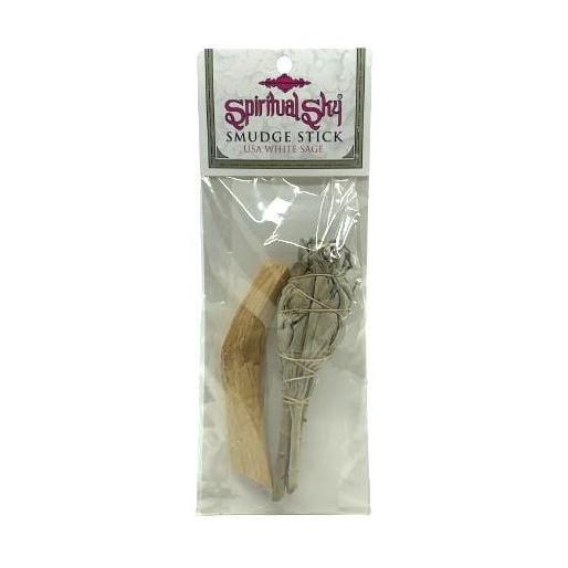 Palo Santo Wood + Smudge Stick Pack - The Hippie House