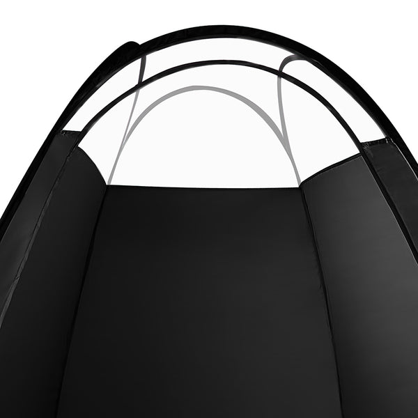 Portable Pop Up Tanning Tent | Black - The Hippie House