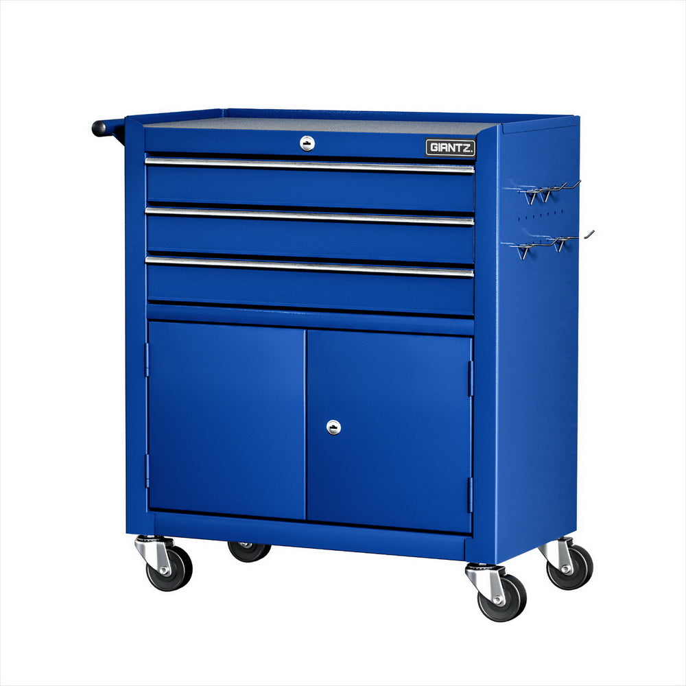 Giantz 3 Drawer Tool Box Cabinet Chest Toolbox Garage Storage Organise ...