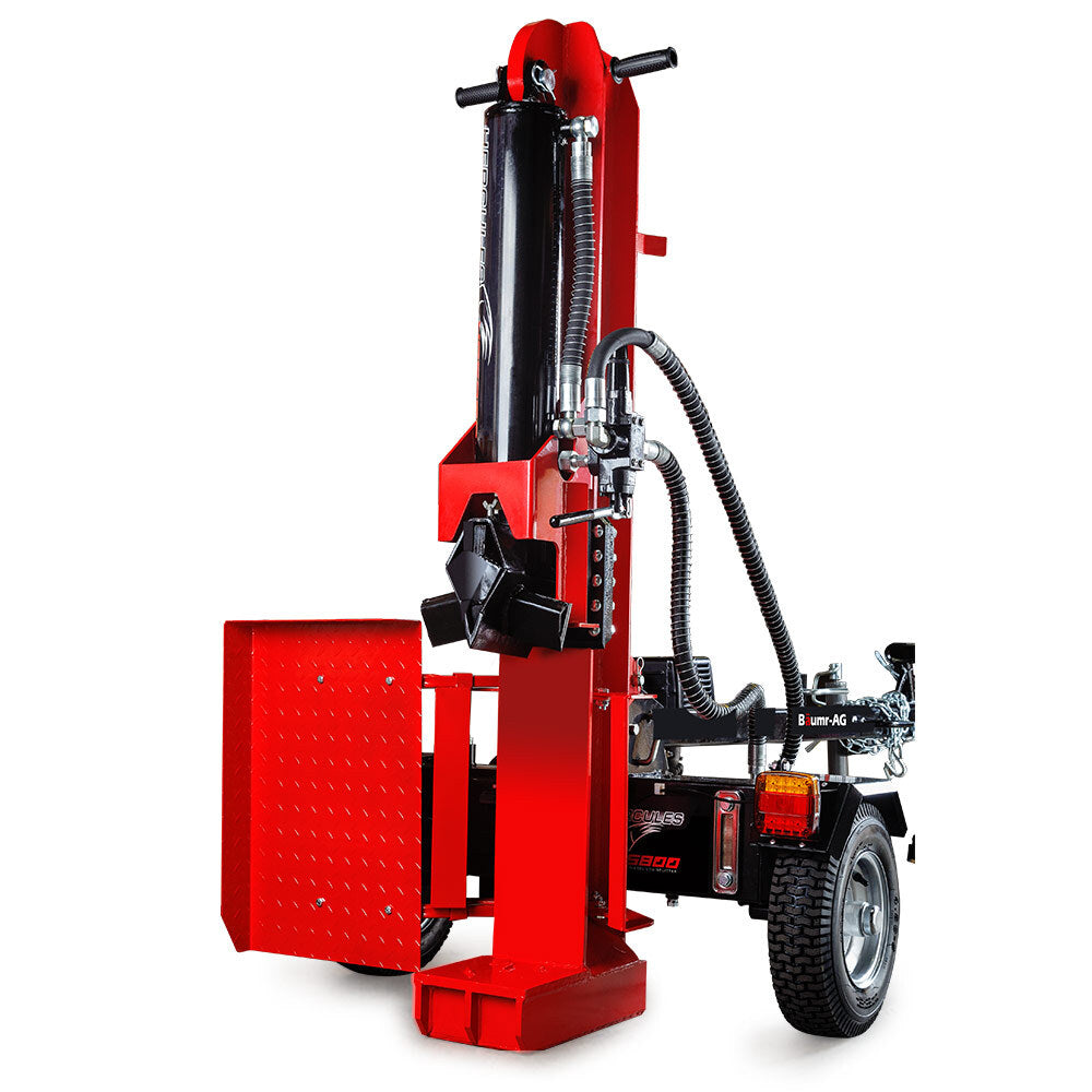 Baumr-AG Diesel Log Splitter | 60 Ton | Heavy-Duty Hydraulic Fire Axe ...