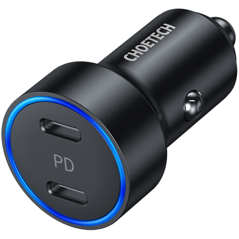 C0054 2-Port 40W USB-C Car Charger Adapter - The Hippie House