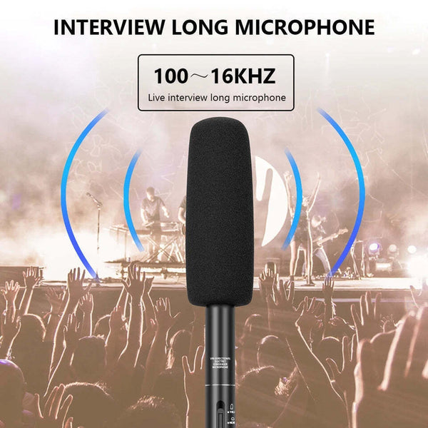 HZ-320 Professional Studio Condenser Shotgun Microphone | Filmmaking ...