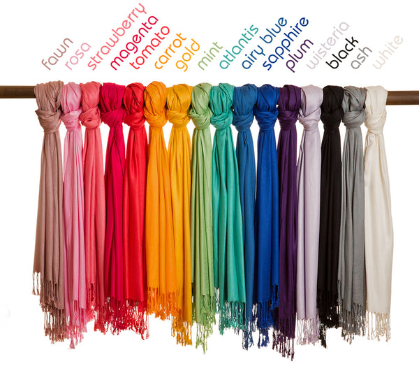 Women's Bamboo Scarves | Premium Quality | Various Colours - The Hippie ...