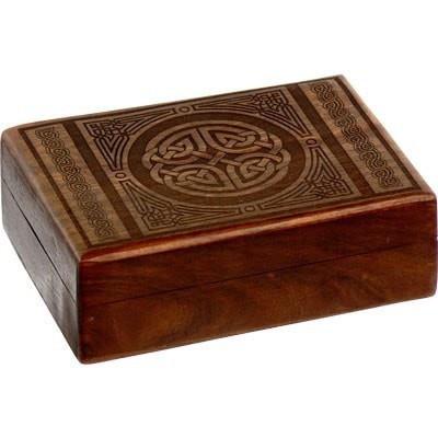Celtic Wooden Boxes - 5" x 7" - Beautiful Velvet Lining Inside - The ...