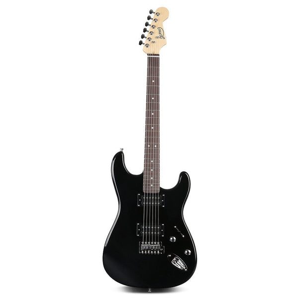 Alpha Electric Guitar And AMP Music String Instrument Rock Black Carry ...