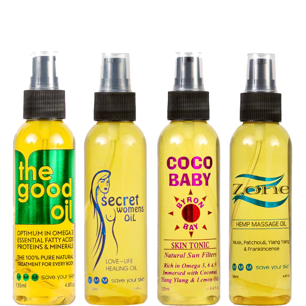 Goddess Skin - Australia's Ultimate Hemp Body Oil Set - The Hippie House