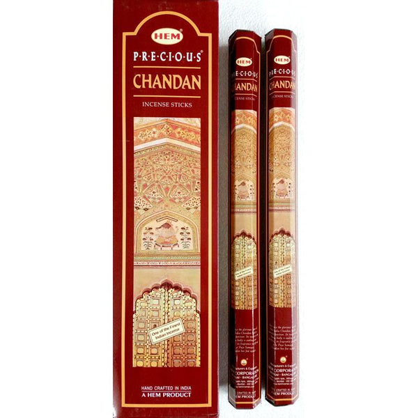 HEM Precious Chandan Garden Incense Sticks - Bulk Box Of 6 Packets ...