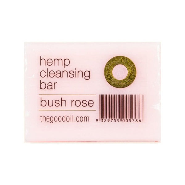 Hemp Cleansing Soap Bar With Rose Fragrance - The Hippie House