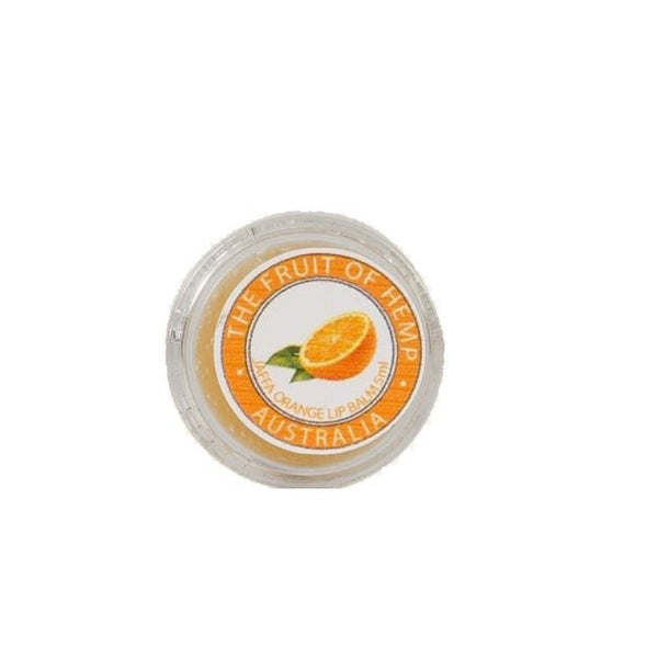 Organic Hemp Lip Balm With Jaffa Orange Fragrance - The Hippie House
