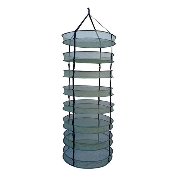 Buy Open Herb / Botanical Dry Racks With 8 Levels Online - The Hippie House
