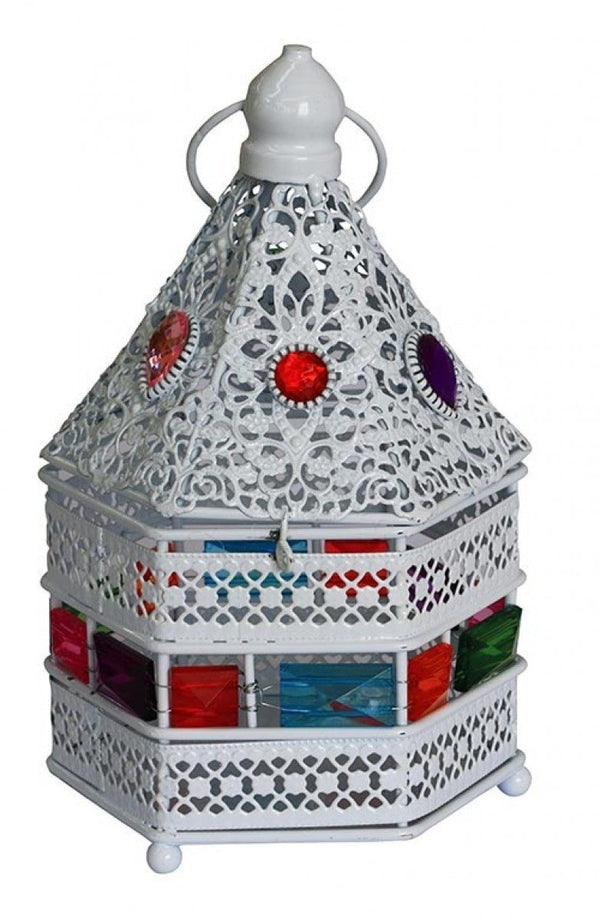 A Beautiful Metal Triangular Lantern ; Buy Lanterns In Australia - The ...