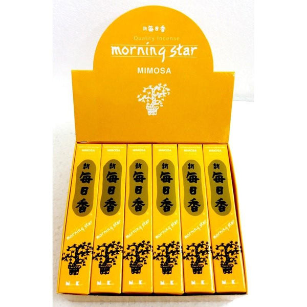 Buy Morning Star Mimosa Incense Sticks Online In Australia - The Hippie ...