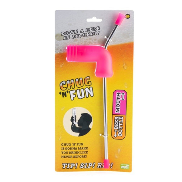 Chug N Fun Pink Beer Funnel - The Hippie House