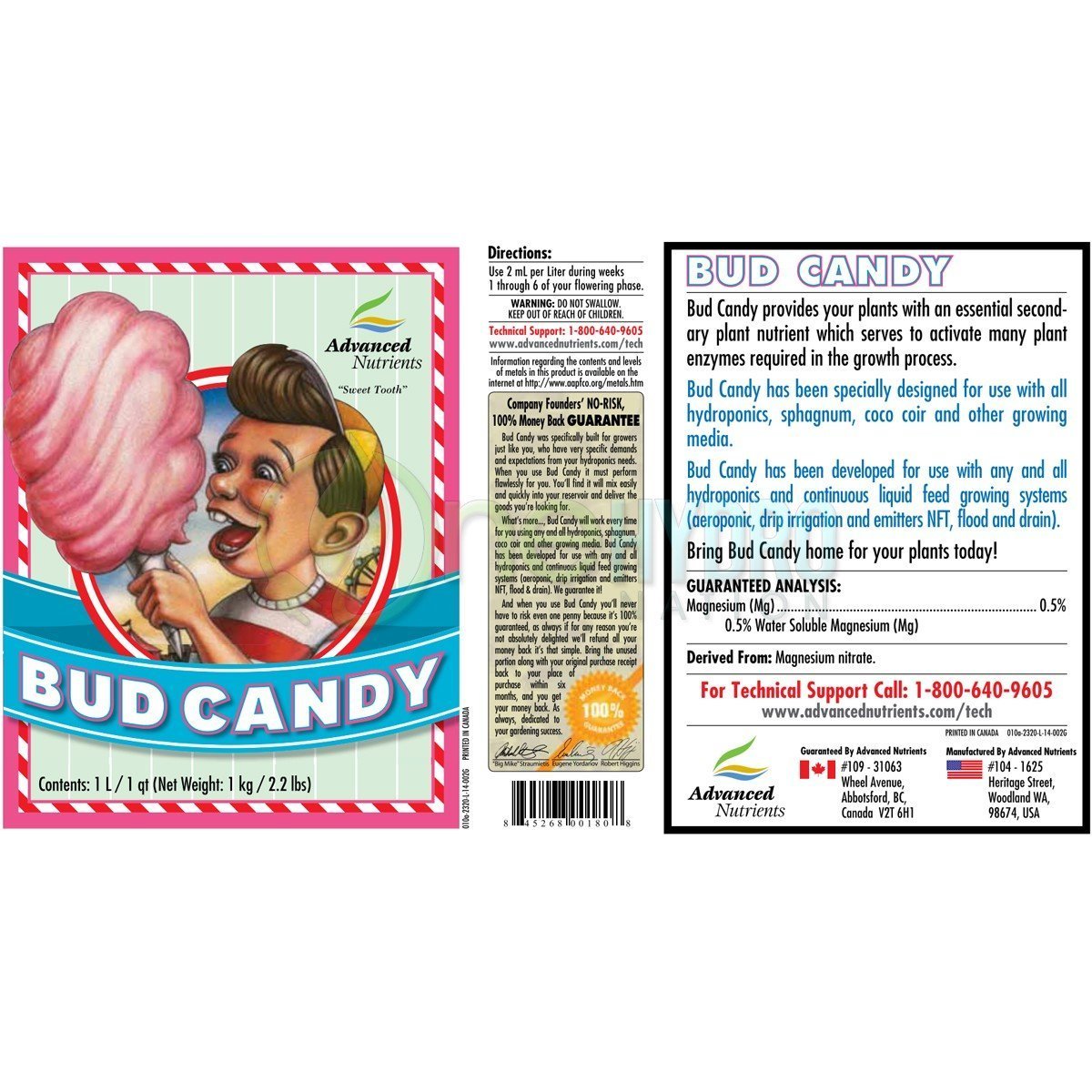 Advanced Nutrients Bud Candy 4L | Sweetener & Enhancer - The Hippie House